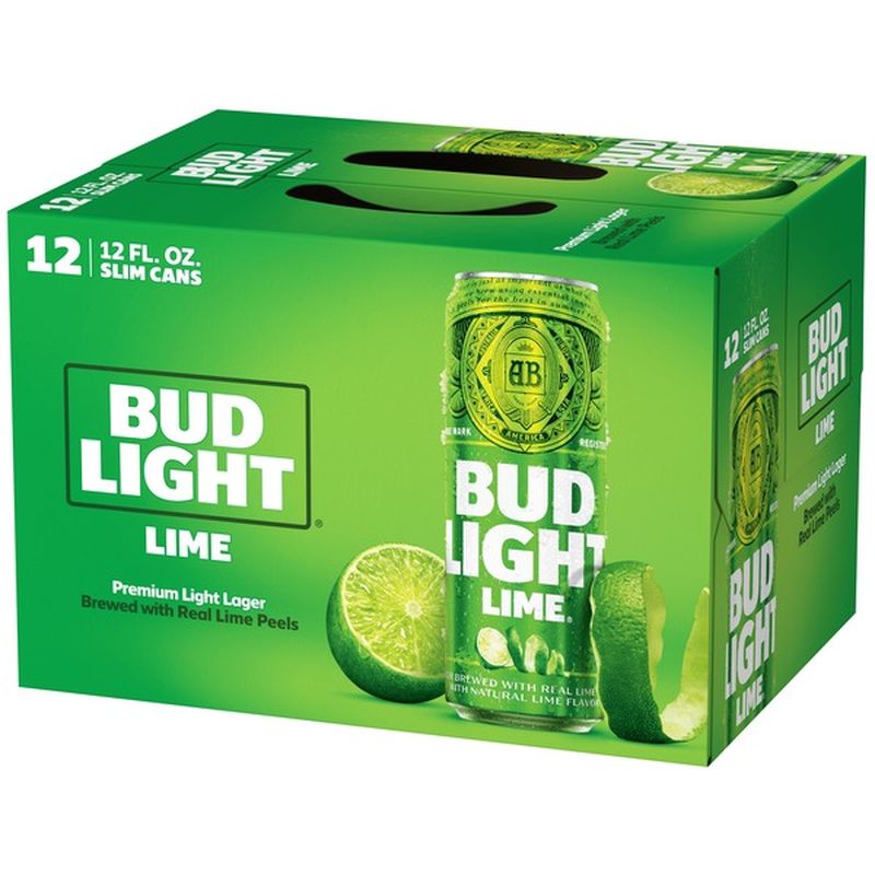 Bud Light Lime Beer Cans (12 fl oz) - Instacart
