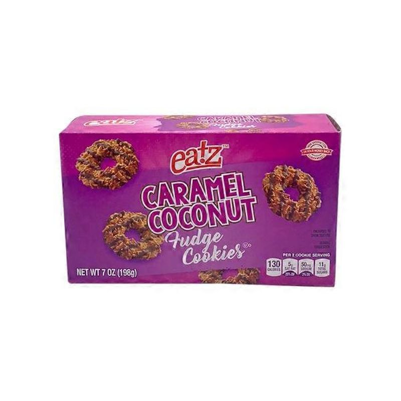 Eatz Caramel Coconut Fudge Cookies (7 oz) - Instacart