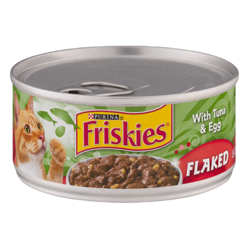 Purina Friskies Wet Cat Food, Flaked With Tuna & Egg