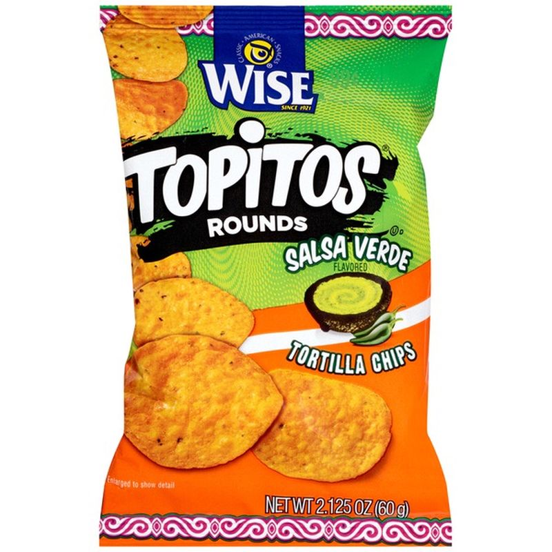 Wise Salsa Verde Topitos Rounds (2.125 oz) - Instacart