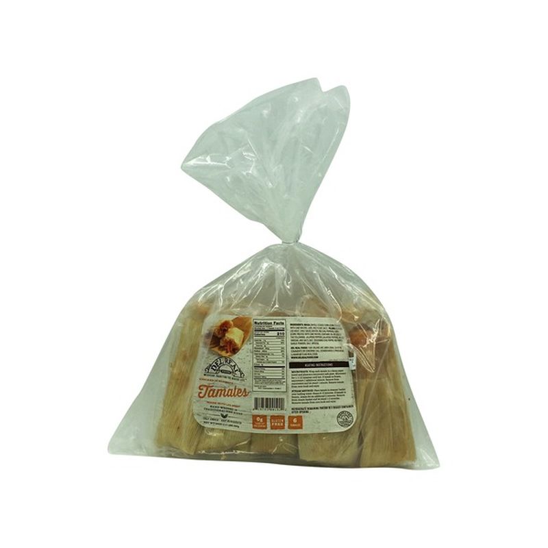 Del Real Tamales, Chicken in Red Sauce (24 oz) - Instacart