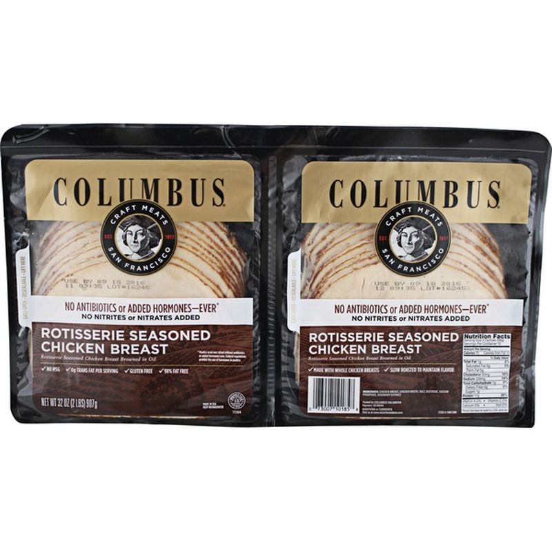 Columbus Abf Sliced Chicken Breast (1.75 lb) - Instacart