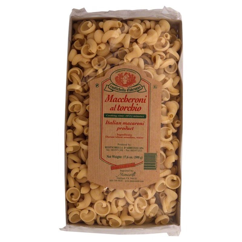 Rustichella D Abruzzo Maccheroni Al Torchio (17.6 oz) - Instacart