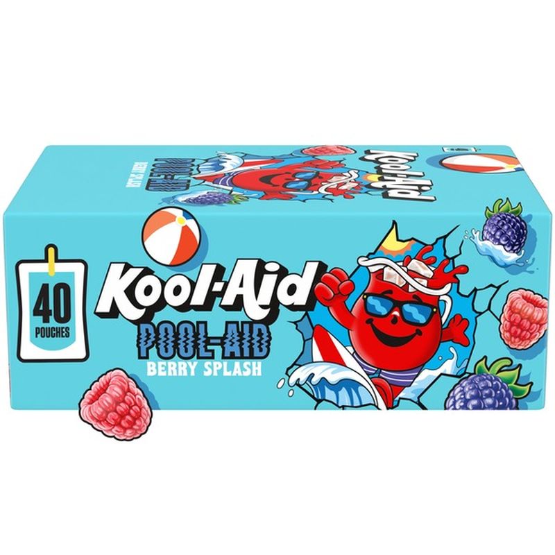 Kool-Aid Summer Blast Jammers Boomin' Berry Artificially Flavored Soft ...