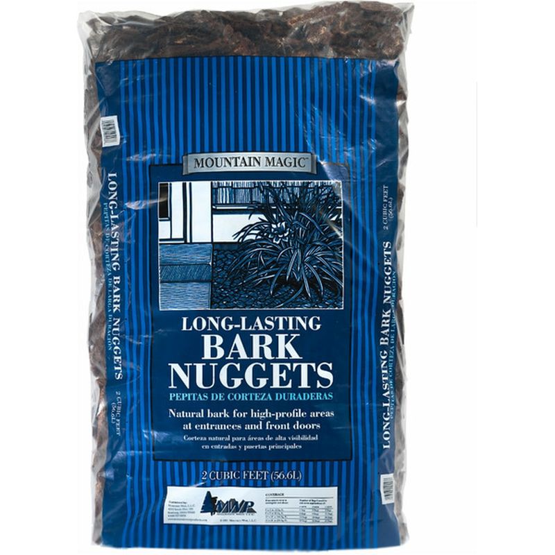 Mountain Magic 2 Cubic Feet Long Lasting Medium Bark Nuggets (each ...