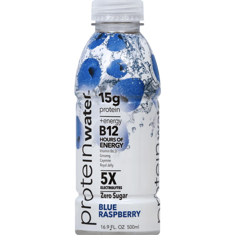 Protein Water Water, Blue Raspberry (16.9 oz) - Instacart