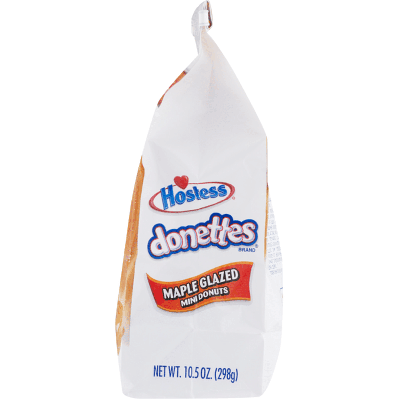 donettes Hostess Maple Glazed Mini Donuts (10.5 oz) - Instacart