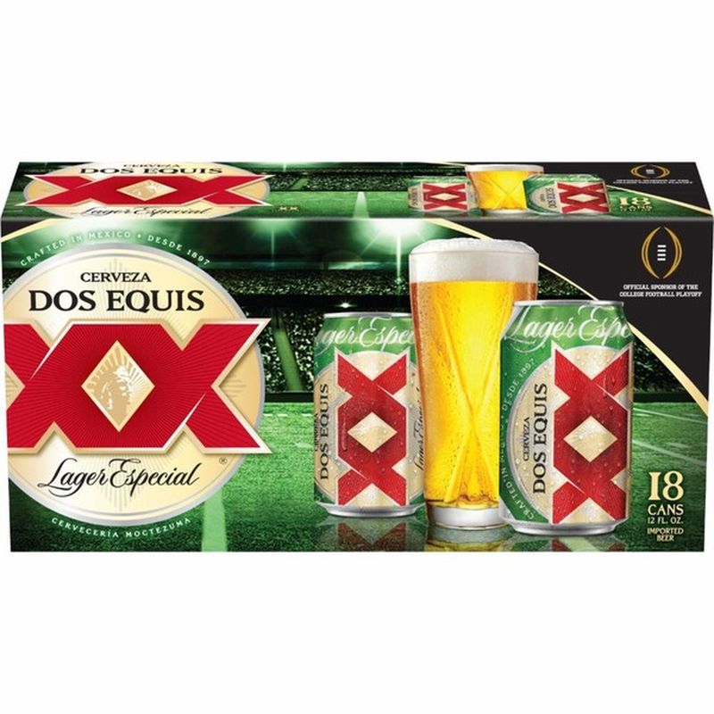 Dos Equis Mexican Lager Beer (12 fl oz) - Instacart