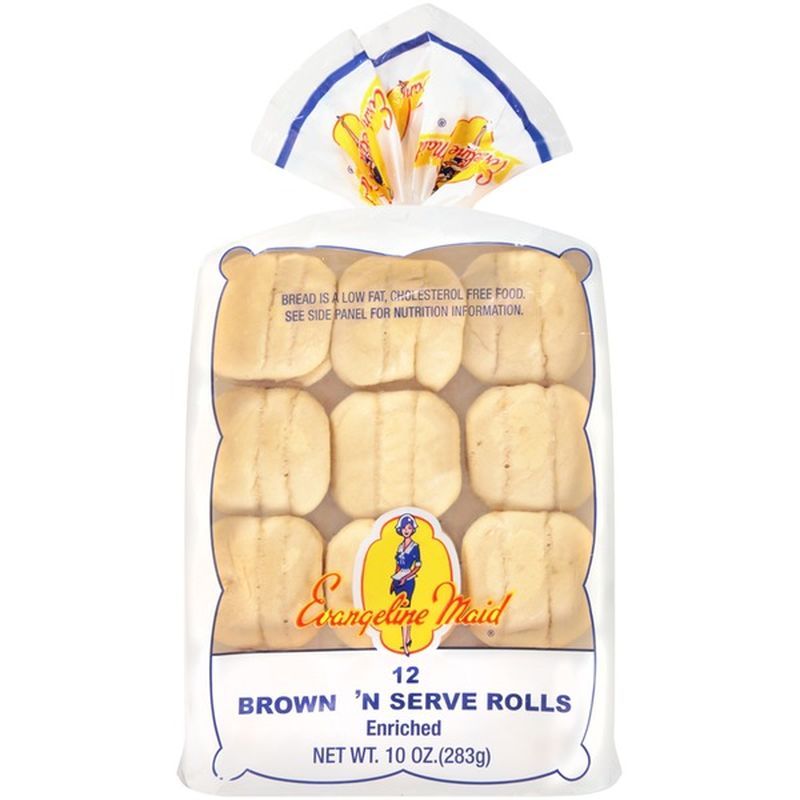 Evangeline Maid Brown 'N Serve Evangeline Maid Brown 'N Serve Enriched ...