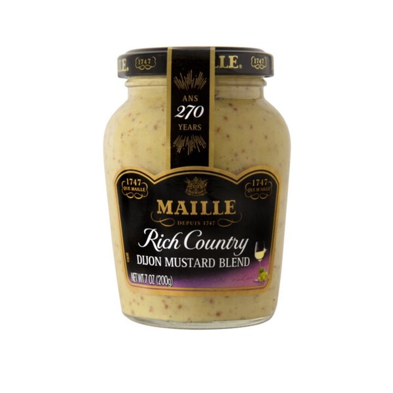 Maille Mustard Rich Country Dijon (7.5 oz) - Instacart
