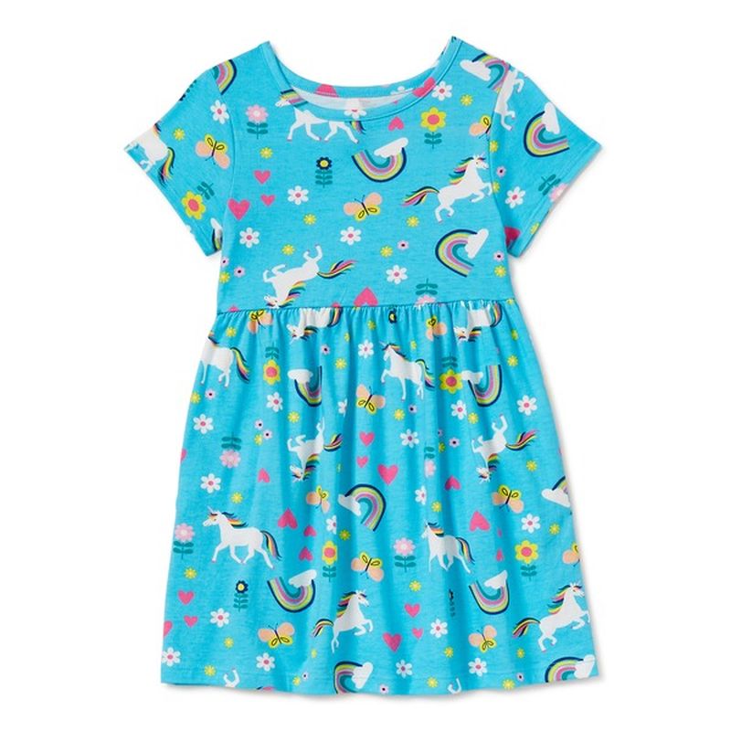 Wonder Nation Toddler Girls' Knit Dress (each) - Instacart