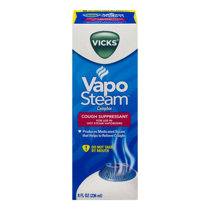 Vicks Vapo Steam Camphor Cough Suppressant (8 fl oz) - Instacart