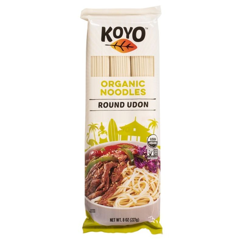 Koyo Organic Round Udon Noodles (8 oz) - Instacart