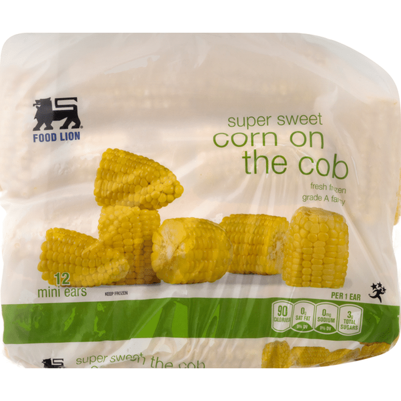 Food Lion Corn on the Cob, Super Sweet (12 each) - Instacart
