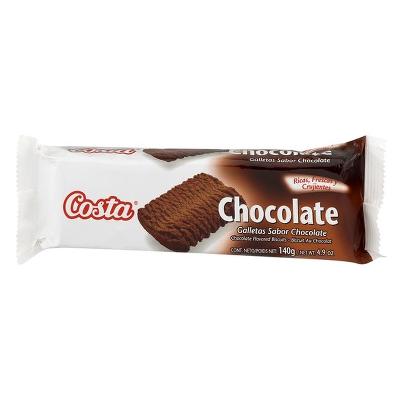 Costa Chocolate Flavored Biscuits (4.9 oz) - Instacart