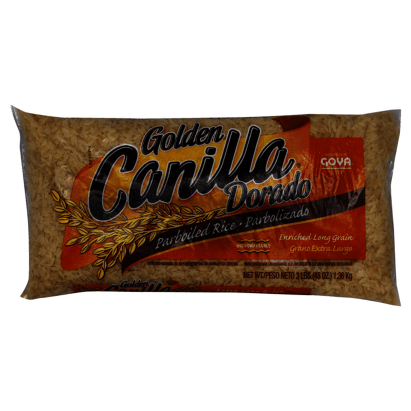 Goya Golden Canilla Parboiled Rice (3 lb) - Instacart