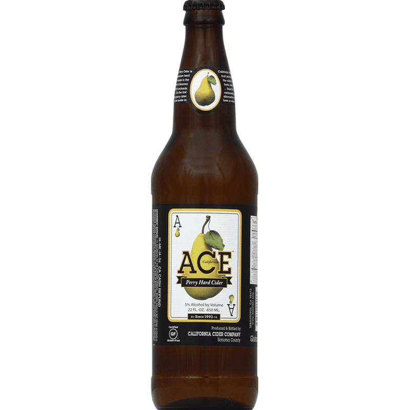 Ace Hard Cider, Perry, Sonoma County (22 oz) - Instacart