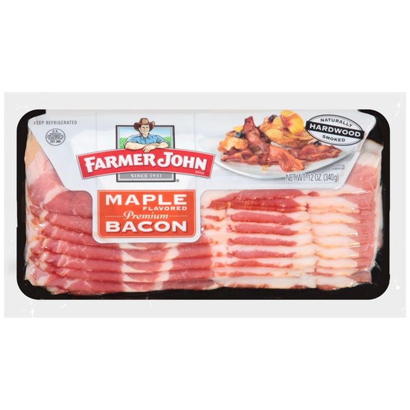 Farmer John Maple Bacon (12 oz) - Instacart
