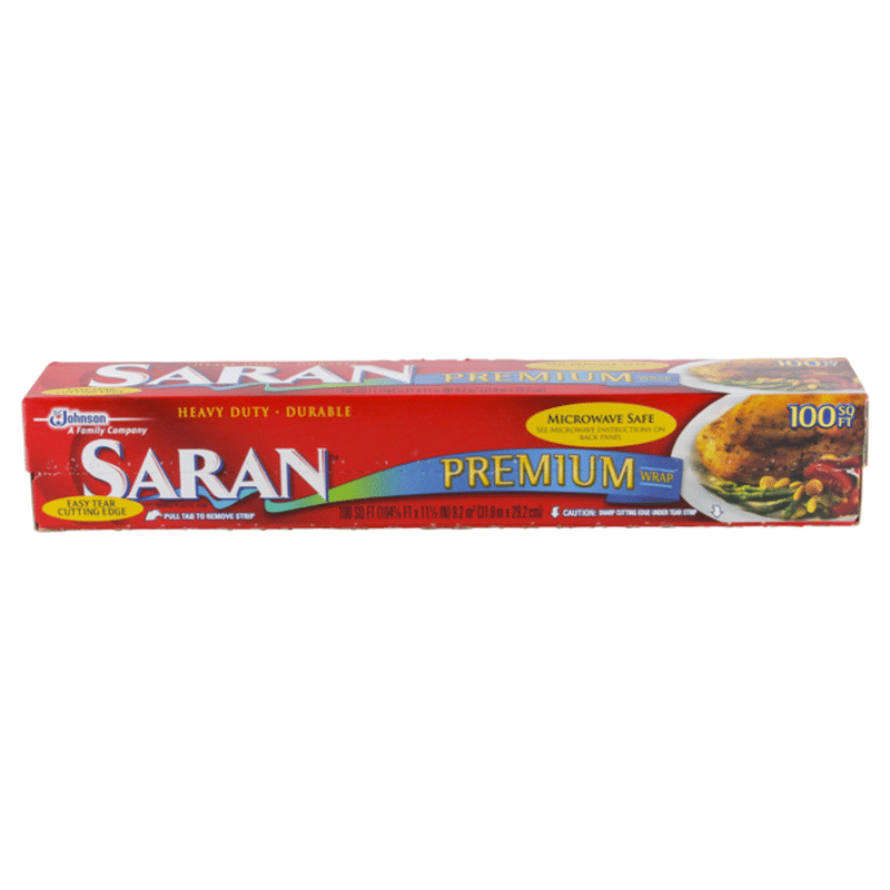 Saran Premium Wrap Festive Red Color 100 Sq Ft (1 ct) - Instacart