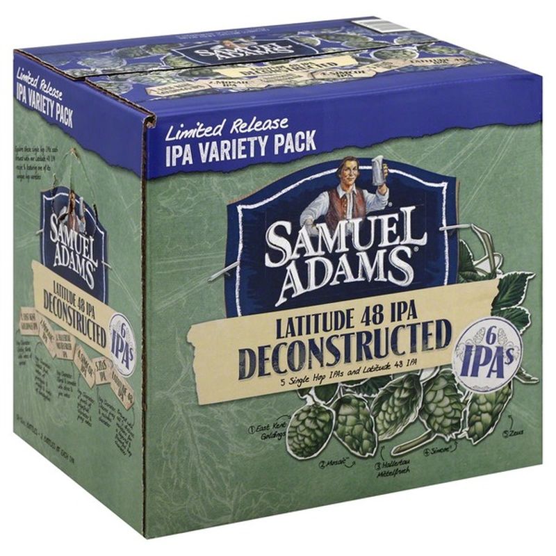 Samuel Adams IPA Hop-Ology Limited Release Variety Pack (12 fl oz ...