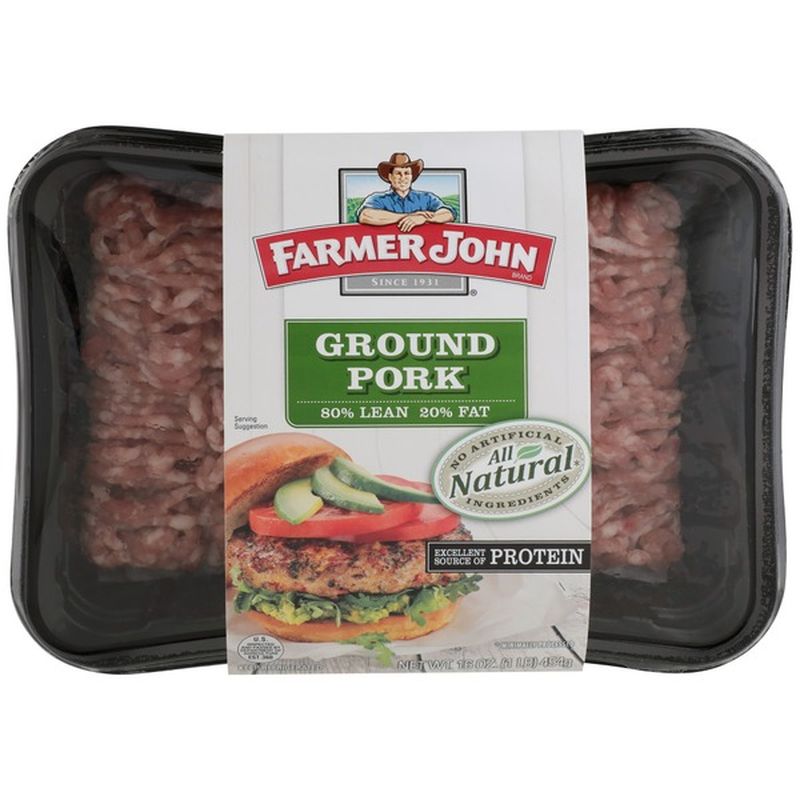 Farmer John All Natural Ground Pork (16 oz) - Instacart