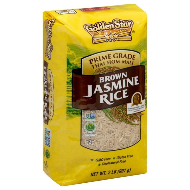 Golden Star Jasmine Rice, Brown (2 lb) - Instacart