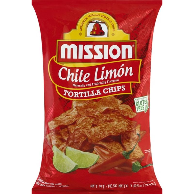 Mission Chile Limon Tortilla Chips (7.05 oz) - Instacart