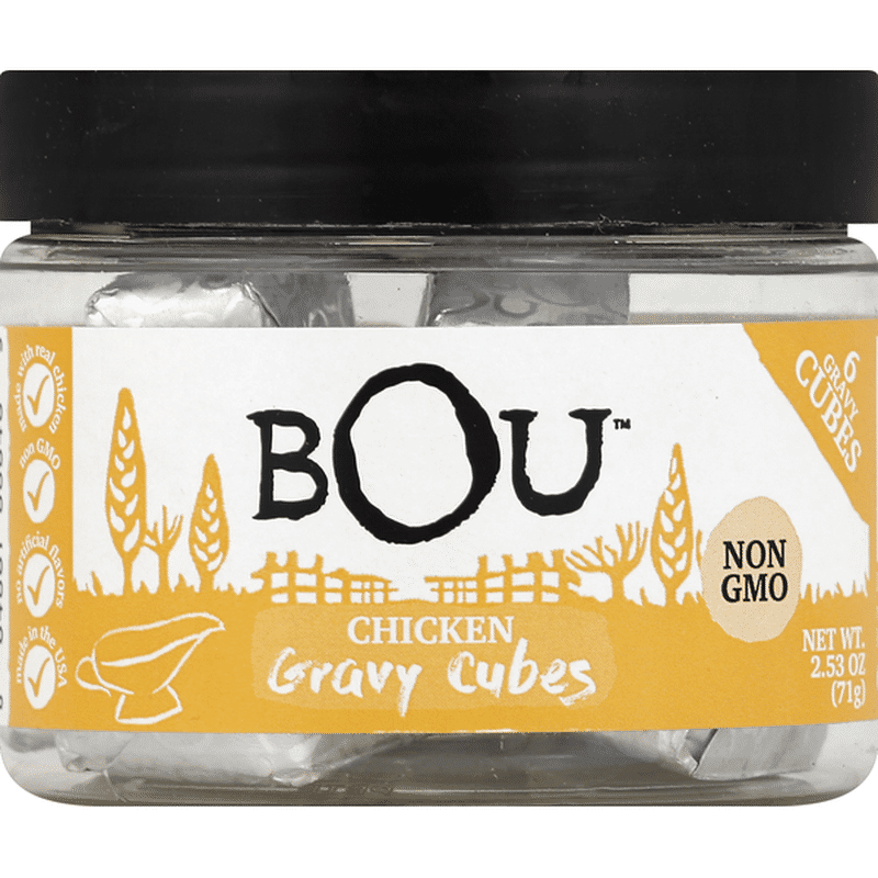 Bou Gravy Cubes, Chicken (6 each) - Instacart