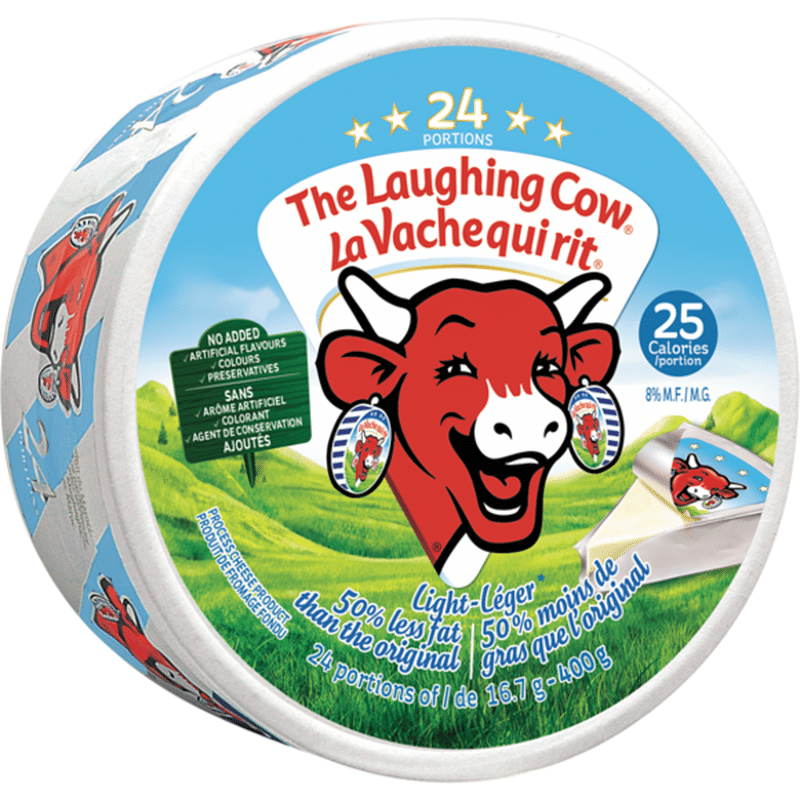 The Laughing Cow Light Process Cheese Product (400 g) - Instacart