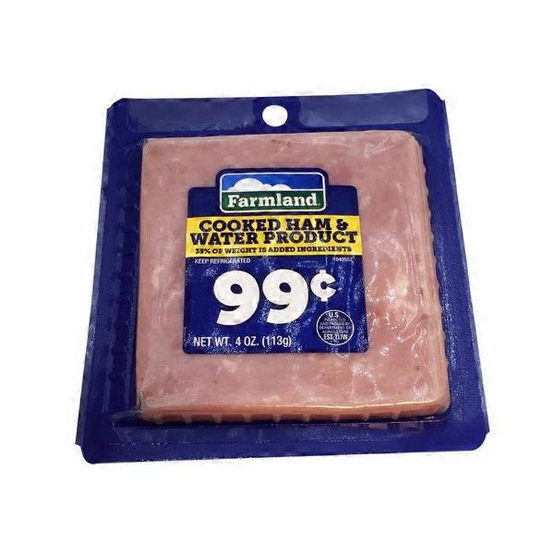 Farmland Ham & Water Product, Cooked (4 oz) - Instacart