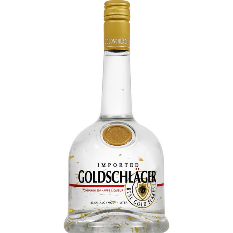 Goldschläger Liqueur, Cinnamon Schnapps (1 L) - Instacart
