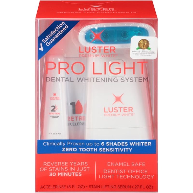 Luster Premium White Dental Whitening System, Pro Light (1 each ...