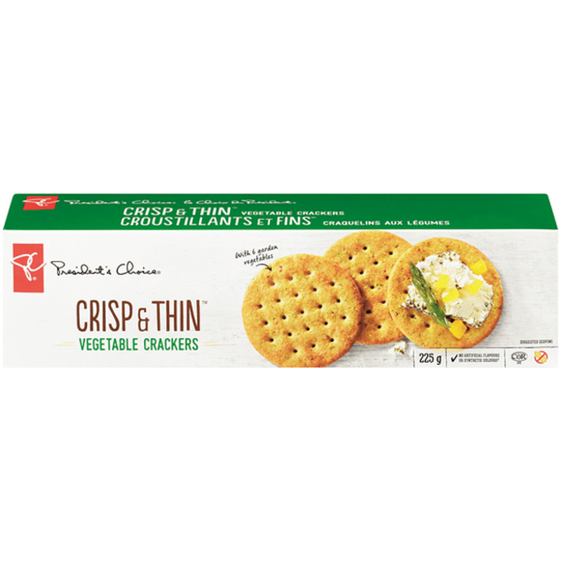 Crisp Thin Vegetable Crackers (225 g) - Instacart