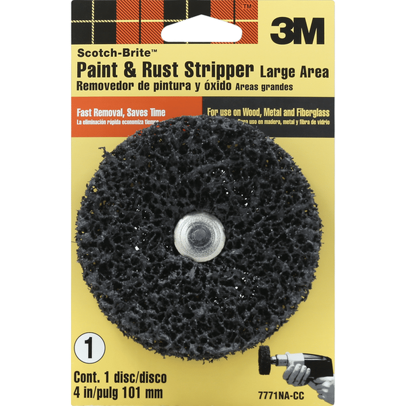 3M Paint & Rust Stripper, Large Area, 4 Inch (1 each) - Instacart