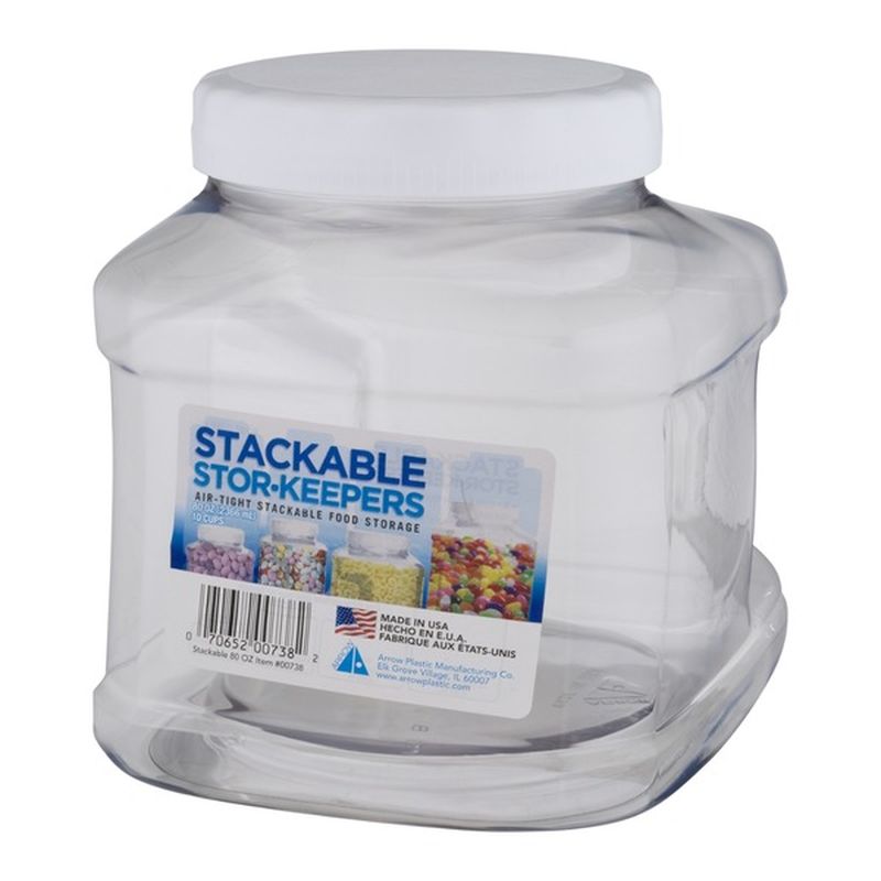 Arrow Plastic Arrow Stackable Stor-Keepers (1 ct) - Instacart