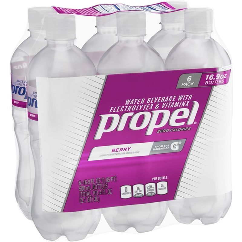 Propel Zero Calories Berry Flavored Water (16.9 fl oz) - Instacart