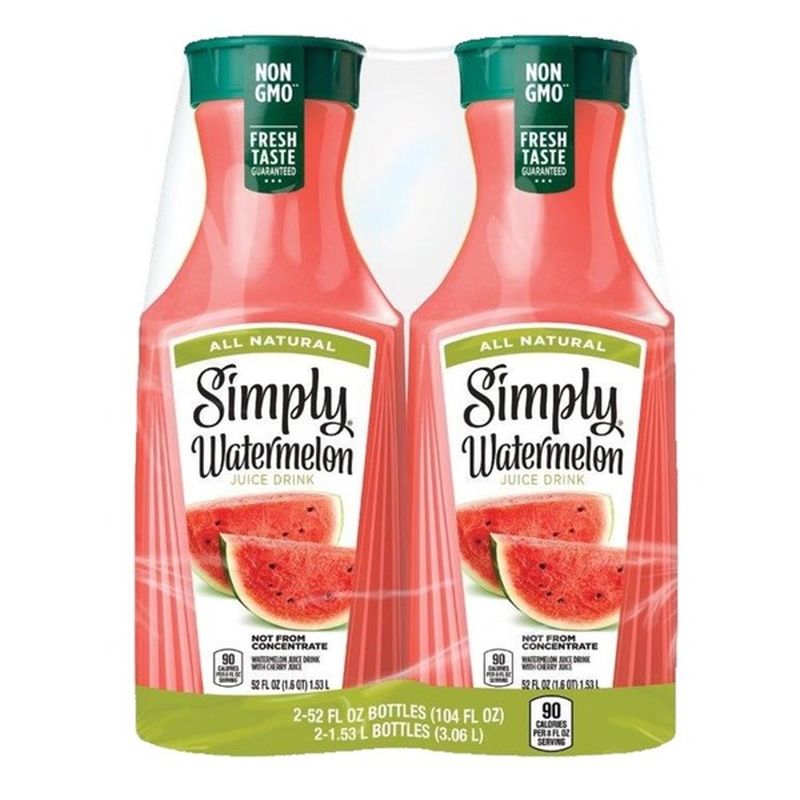 Simply Watermelon Bottles (52 oz) - Instacart