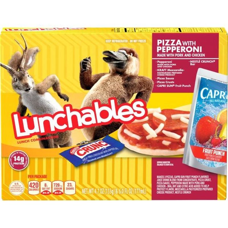 Lunchables Pepperoni Pizza Convenience Meal (10.7 oz) from Publix ...