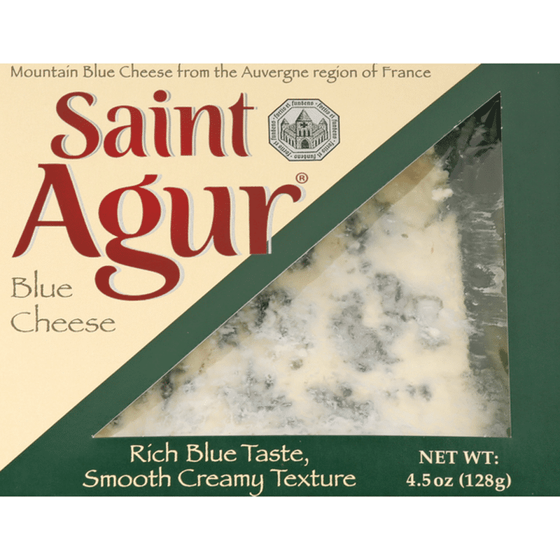Saint Agur Blue Cheese (4.5 oz) - Instacart