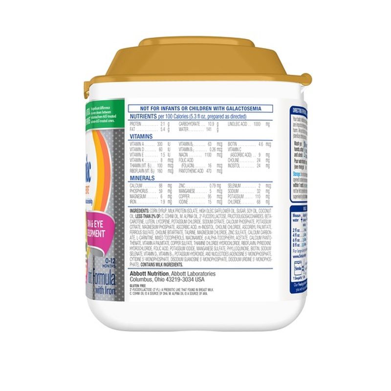 Similac Pro-Sensitive Infant Formula Powder (22.5 oz) - Instacart