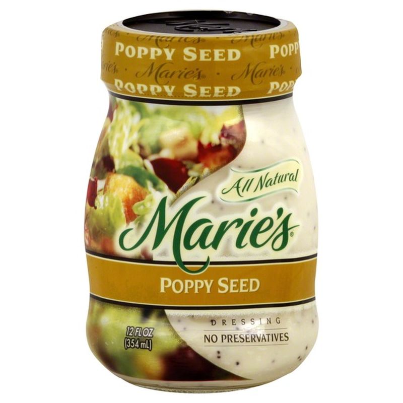 Marie's Dressing, Poppy Seed (12 fl oz) - Instacart