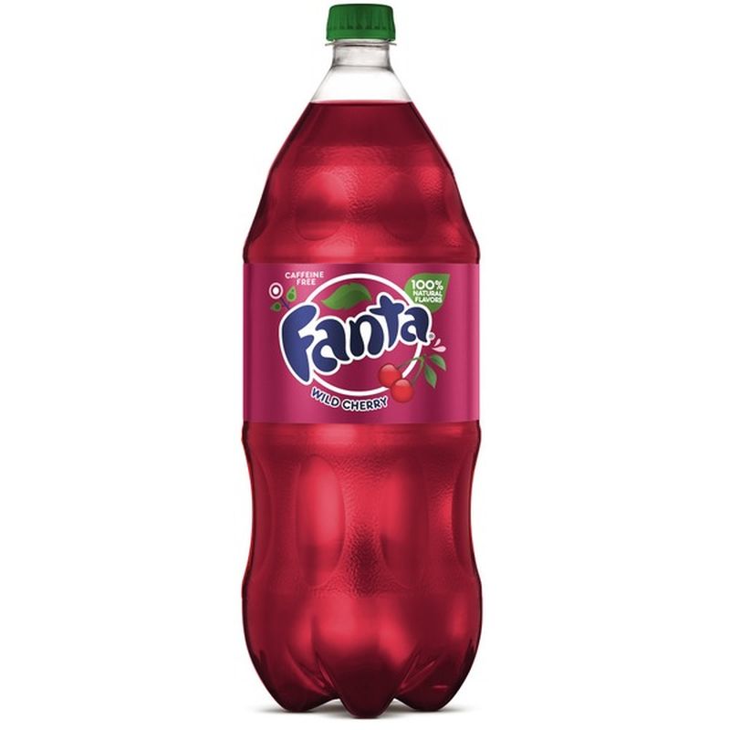Fanta Wild Cherry Soda (2 L) - Instacart
