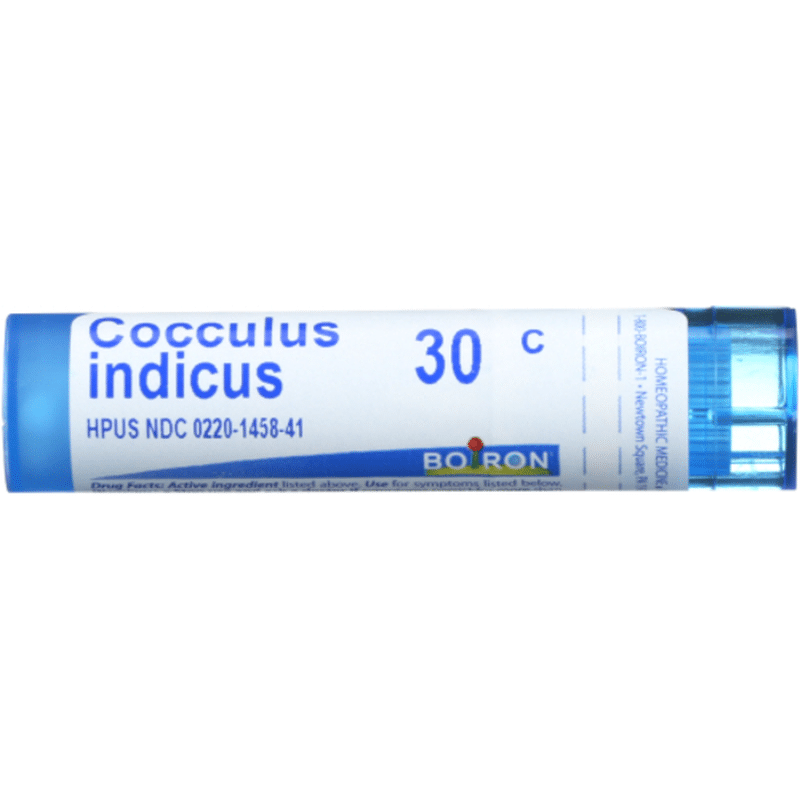 Boiron Cocculus Indicus 30C, Homeopathic Medicine for Motion Sickness ...