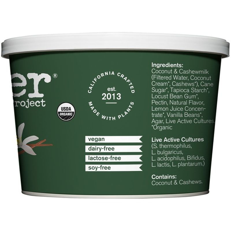 Forager Project Vanilla Bean Organic Dairy-Free Plant-Based Protein ...