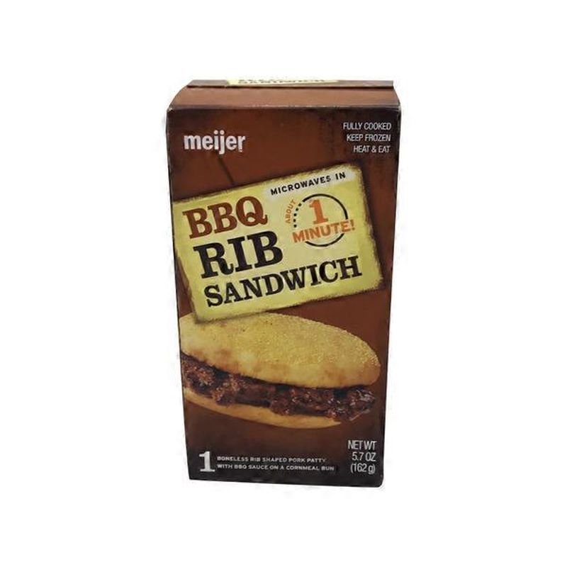 Bbq Rib Sandwich Walmart - Kinastro