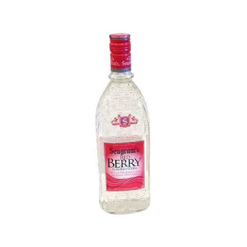 Seagram's Red Berry Flavored Vodka (750 ml) - Instacart