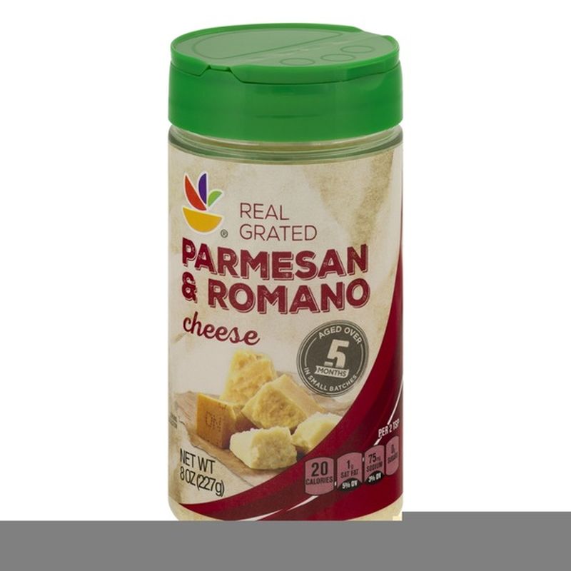 SB Real Grated Cheese Parmesan & Romano (8 oz) - Instacart