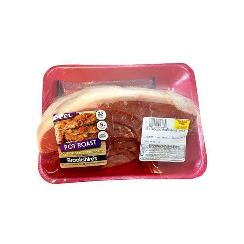 Salted Boneless Round Rump Roast (per lb) - Instacart