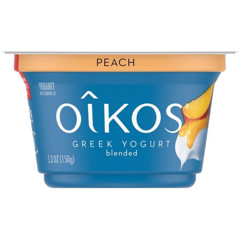 Oikos Traditional Blended Greek Yogurt Mayan Chocolate, Single Serve (5 ...