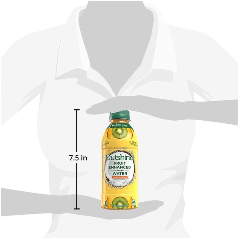 Outshine Tropical Fruits Fruit Enhanced Coconut Water (16.9 fl oz ...